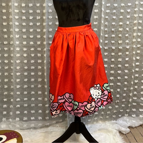 Modcloth | Skirts | Modcloth For Hello Kitty Swing Skirt | Poshmark